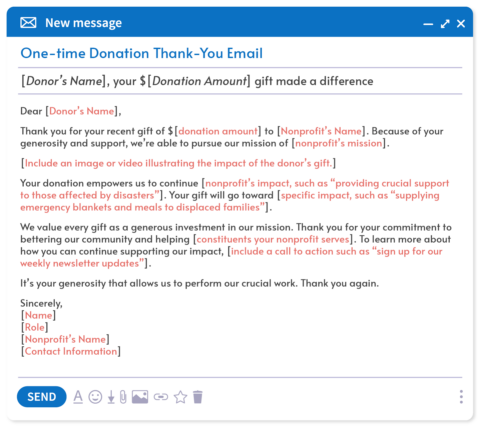 How to Write a Winning Donor Thank-You Email + 4 Templates - eCardWidget