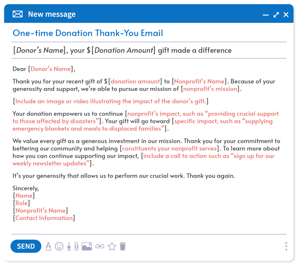 How to Write a Winning Donor Thank-You Email + 4 Templates - eCardWidget